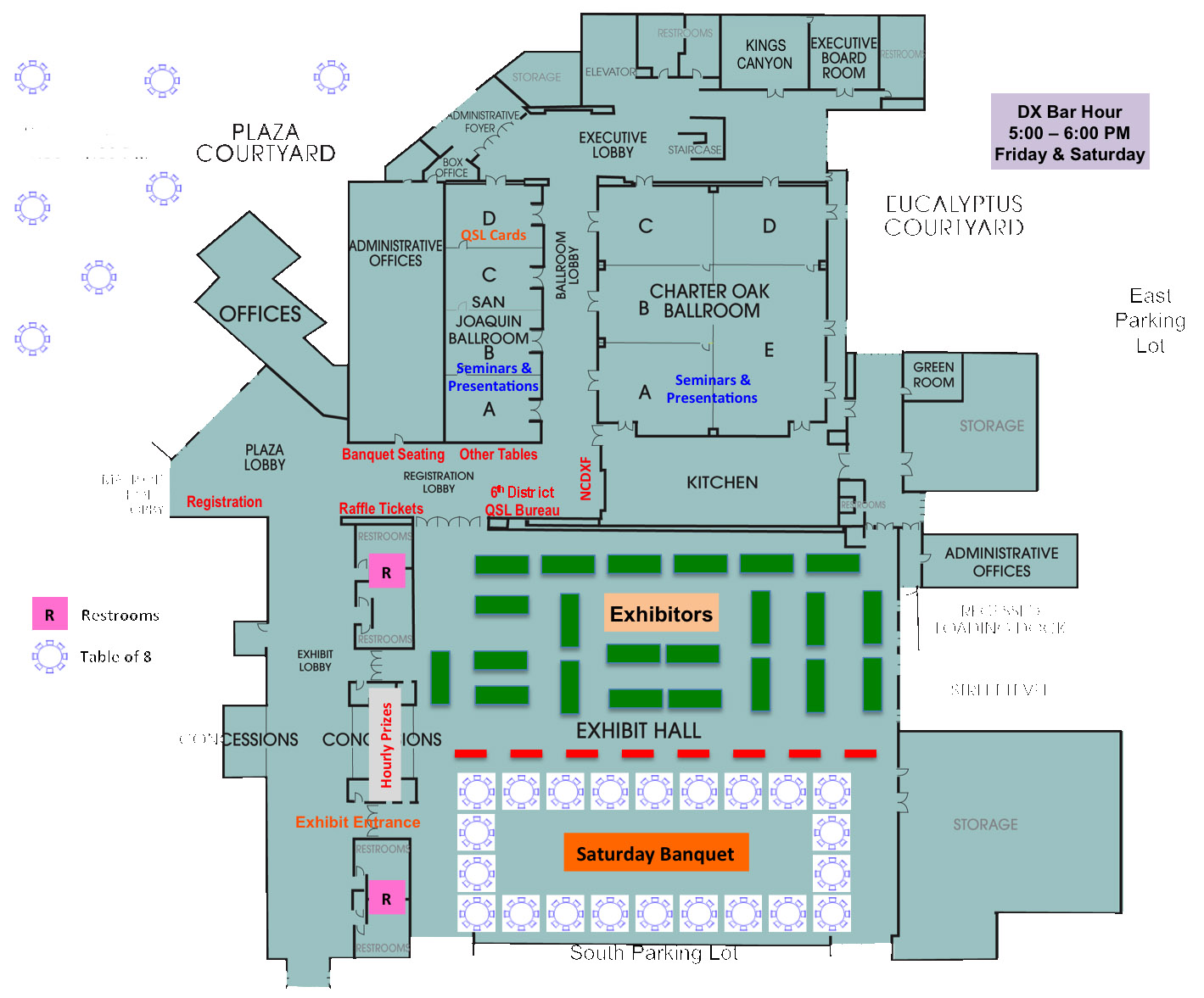 IDXC 2025 Floor Plan – International DX Convention